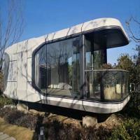 China Modular Luxury Space Capsule Container Houses for Workshop and Warehouse Construction for sale