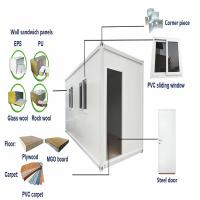China Workshop Warehouse Construction Office Container Houses Modern Modular Mini 3 Bedrooms for sale