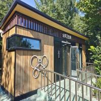China 20ft Modern Mobile Homes Food Kiosk Coffees Shop Prefabricated Container Homes House for sale