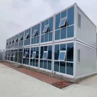 China Temporary Site Activity Board Container House with Integrated Mini Storage Buildings for sale