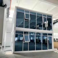 China Temporary Site Activity Board Container House with Integrated Mini Storage Buildings for sale