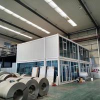 China Light Steel Frame Galvanized 2 Bedroom Prefabricated Container Office for Mobile Work for sale