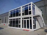 China Metal Building Prefabricated Steel Structure Fabrication Container House with CE for sale