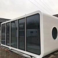 China Apple Cabin House Luxury Portable Customized Modular Homes 20ft Prefab Container House for sale