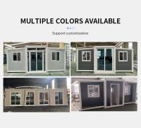 China Sandwich Panel Roof And Wall Luxury Container House 5800*6400*2530mm for sale