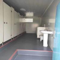 China Labour Camping Container House with Toilet Room and Fast Assemble on Construction Site for sale