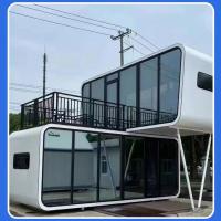 China Steel Sandwich Panel Hotel 20ft/40ft Outdoor Modern Apple Cabin Mobile Container House for sale