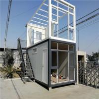 China Whole Customization 3 Bedroom Prefab Villa House for Outdoor Storage and Living Space for sale