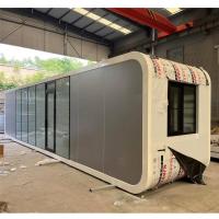 China Online Technical Support House Apple 40Ft Outdoor Prefab Office Pod for Mobile Working for sale
