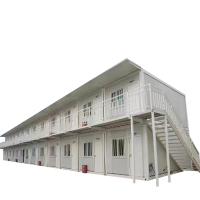 China Office Standard Portable Container Steel Prefabricated House with Modern Design Style for sale
