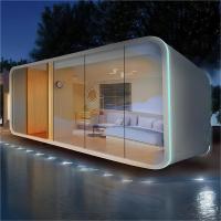 China 40ft Luxury Prefab House with Steel Sandwich Panel and Online Technical Support for sale