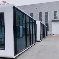China 40ft Luxury Prefab House with Steel Sandwich Panel and Online Technical Support for sale