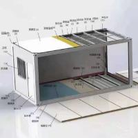 China Prefabricated Tiny Houses with Steel and Sandwich Panel A Project Solution Capability for sale