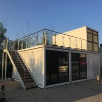 China Prefabricated Tiny Houses with Steel and Sandwich Panel A Project Solution Capability for sale