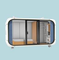 China Villa Outdoor Living and Working Office Pod Apple Cabin Customized Modular Design Prefabricated Prefab House for sale