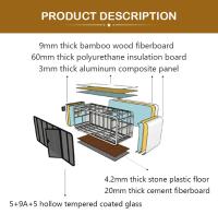 China Villa Outdoor Living and Working Office Pod Apple Cabin Customized Modular Design Prefabricated Prefab House for sale
