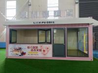 China Steel and Sandwich Panel 40ft Prefabricated Luxury Container Homes for Shop Store for sale
