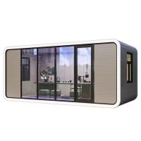 China Popular 40ft Outdoor Modern Prefab House Villa Mobile Working Office Pod Apple Cabin for sale