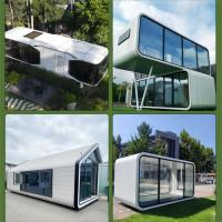 China Popular 40ft Outdoor Modern Prefab House Villa Mobile Working Office Pod Apple Cabin for sale