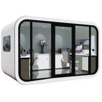 China Modular Tiny House Apple Cabin Container House Made of Sandwich Panel steel Material for sale