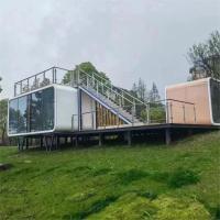 China Modular Tiny House Apple Cabin Container House Made of Sandwich Panel steel Material for sale