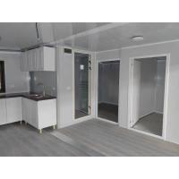 China 20 40ft Prefab Houses Four Bedrooms One Bathroom Luxury Expandable Container Homes for sale
