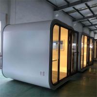 China Expandable Apple Cabin 20ft 40ft Office Pod with Furniture and Steel Sandwich Panel for sale