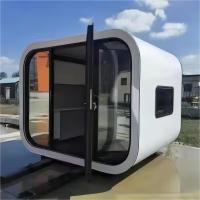 China Expandable Apple Cabin 20ft 40ft Office Pod with Furniture and Steel Sandwich Panel for sale