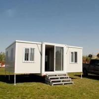 China 20ft Expandable Container Home 20ft Modular Prefabricated Tiny Living Expanding House for sale