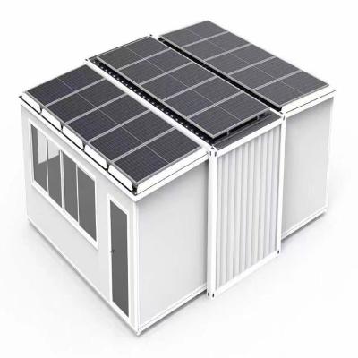China Prefabricated Modular Houses Steel Fabricated House for Luxury Expandable Container Villa for sale