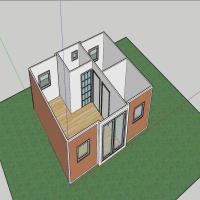 China Prefabricated Modular Houses Steel Fabricated House for Luxury Expandable Container Villa for sale