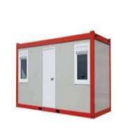 China Steel Door 20ft Modular Prefabricated Container House for Hotel Detachable Flat Pack for sale