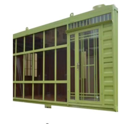 China Galvanized Steel Frame Storage Structure for Portable Prefabricated Container Houses for sale