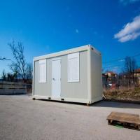 China Galvanized Steel Frame Storage Structure for Portable Prefabricated Container Houses for sale