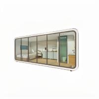China Outdoor Modern Prefab Tiny House Mobile Office Pod Container House for Warehouse for sale