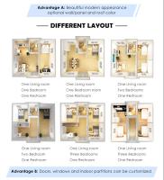 China 40ft Folding Expandable Granny Flat Prefabricated Container House Villa at Good Prices for sale