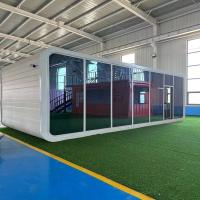 China Portable 20ft Container Office in Apple Home Pod Shape with Galvanized Steel Frame for sale