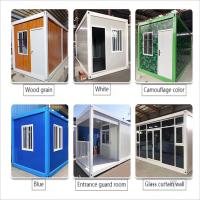 China Steel Structure Eco Outdoor Coffee Shop Design Storage Prefabricated Tini Container House for sale