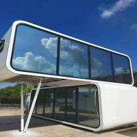 China Portable 20ft Container Office in Apple Home Pod Shape with Galvanized Steel Frame for sale