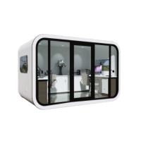 China Portable Apple Cabin Prefab Container House Office in Workshop Warehouse Construction for sale
