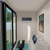 China Portable Apple Cabin Prefab Container House Office in Workshop Warehouse Construction for sale