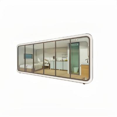 China Modular Portable Prefab Villa Prefabricated Flat Pack Container Apple Capsule Cabin Home for sale