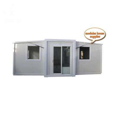 China Customized Color 20ft or 40ft Prefab Expandable Folding Container House with 2 Bedrooms for sale