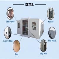 China 40FT Expandable Container House Prefabricated Modular Houses for Villa in Australia for sale