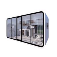China Workshop Warehouse Construction Office White or Customized Color Modern Modular Mini Home for sale