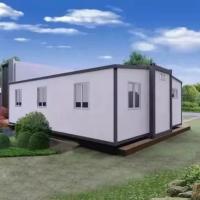 China 20ft or 40ft Expandable Container House with 3 or 2 Bedrooms Luxury Prefab Extension for sale