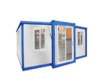 China Expandable Container Modern Design Style for Luxury 20ft 40ft Shipping Container House for sale