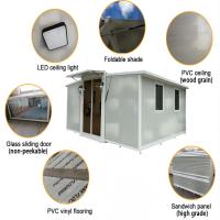 China Foldable 20ft/40ft Modular Expandable 2 Bedroom Hotel Apartment Villa Container House for sale