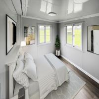 China Foldable 20ft/40ft Modular Expandable 2 Bedroom Hotel Apartment Villa Container House for sale