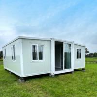 China Foldable 20ft/40ft Modular Expandable 2 Bedroom Hotel Apartment Villa Container House for sale